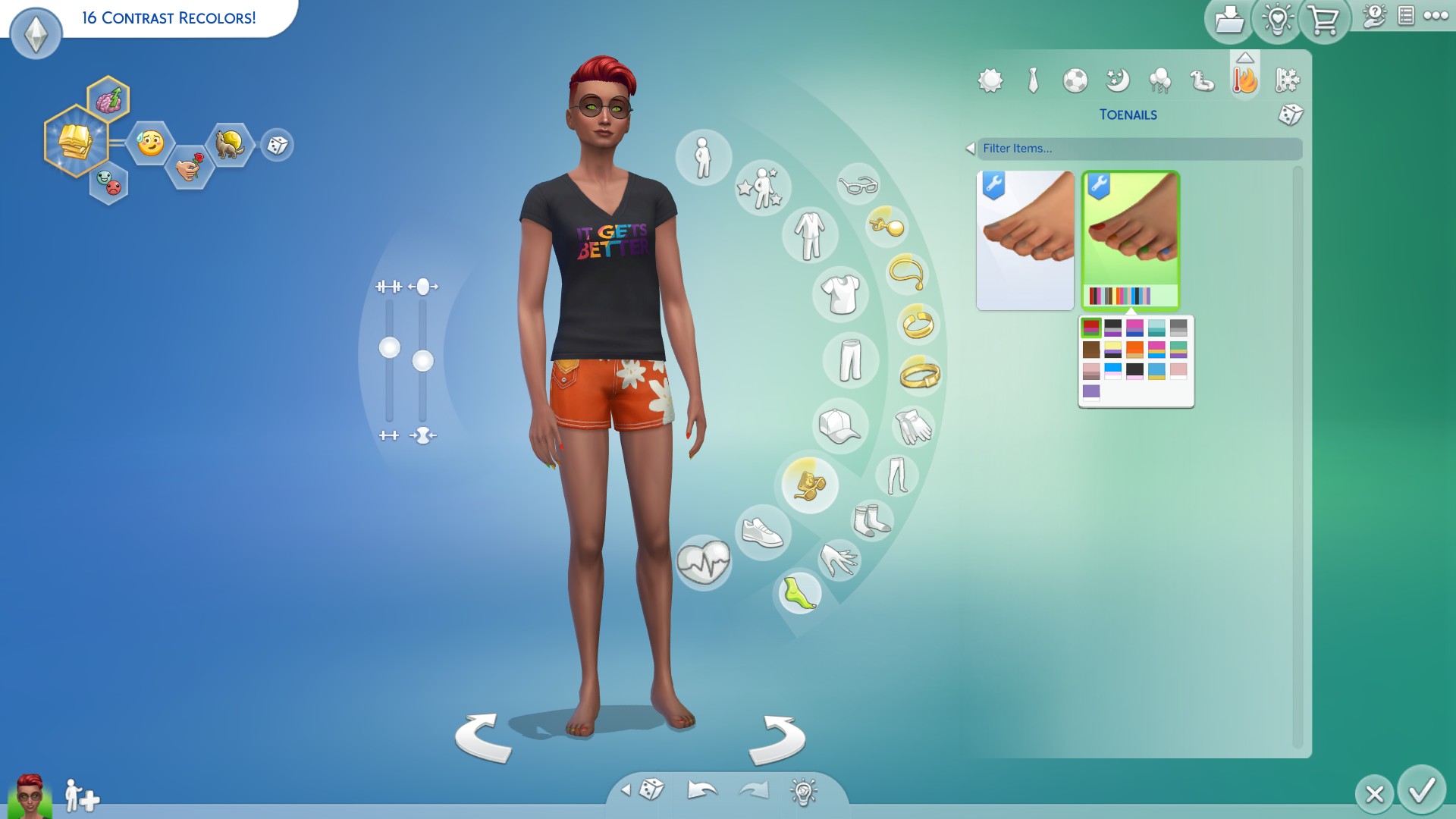 [BG] PediColor Toenails - Swatches + Recolors for Toddlers, Children ...