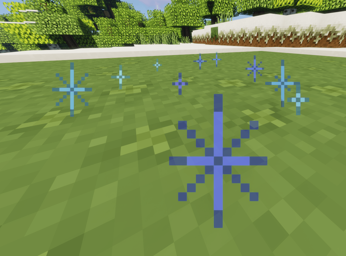 Melody's Snowflake Sparkle XP Orbs Periwinkle - Gallery - Minecraft ...
