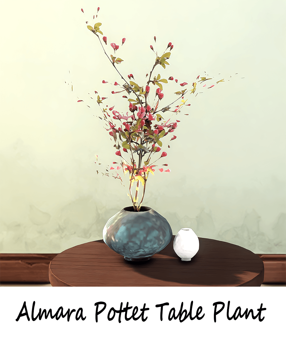 Single Object - Almara Potted Tble Plant - Gallery - The Sims 4 Build / Buy - CurseForge