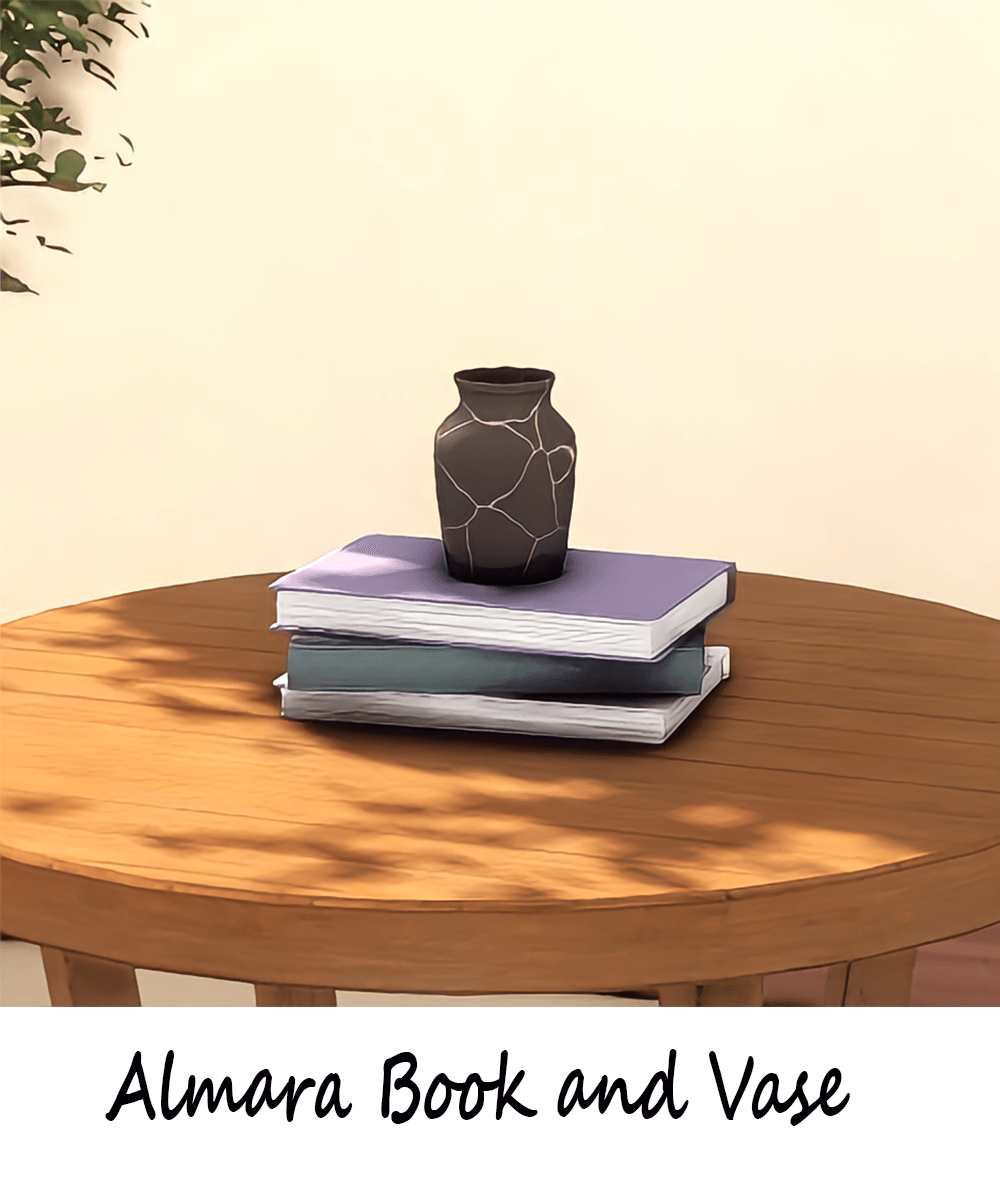 Single Object - Almara Book and Vase - Gallery - The Sims 4 Build / Buy - CurseForge