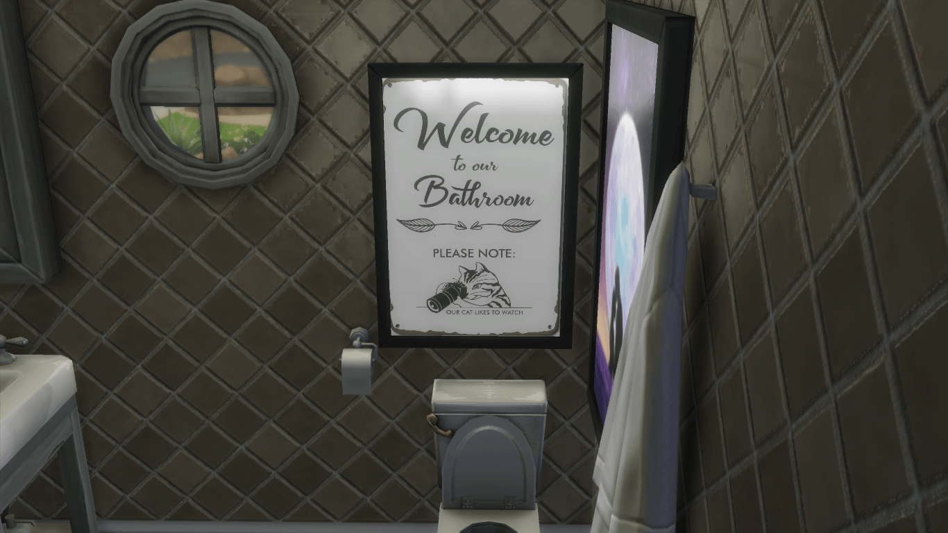 Bathroom Wall Art - The Sims 4 Build / Buy - CurseForge