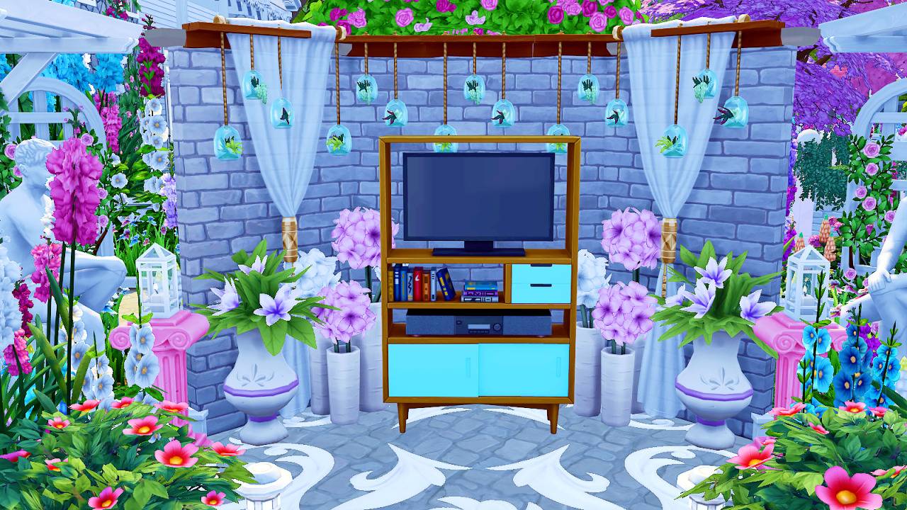 Media Marathoner Entertainment Center - Gallery - The Sims 4 Build ...