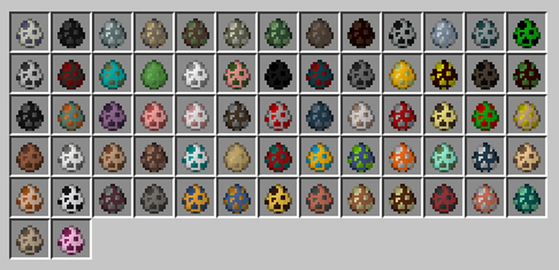 Minecraft Spawn Egg Mod