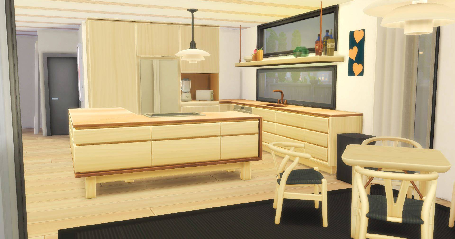 Modern Suburban - Kitchen - The Sims 4 Rooms / Lots - CurseForge