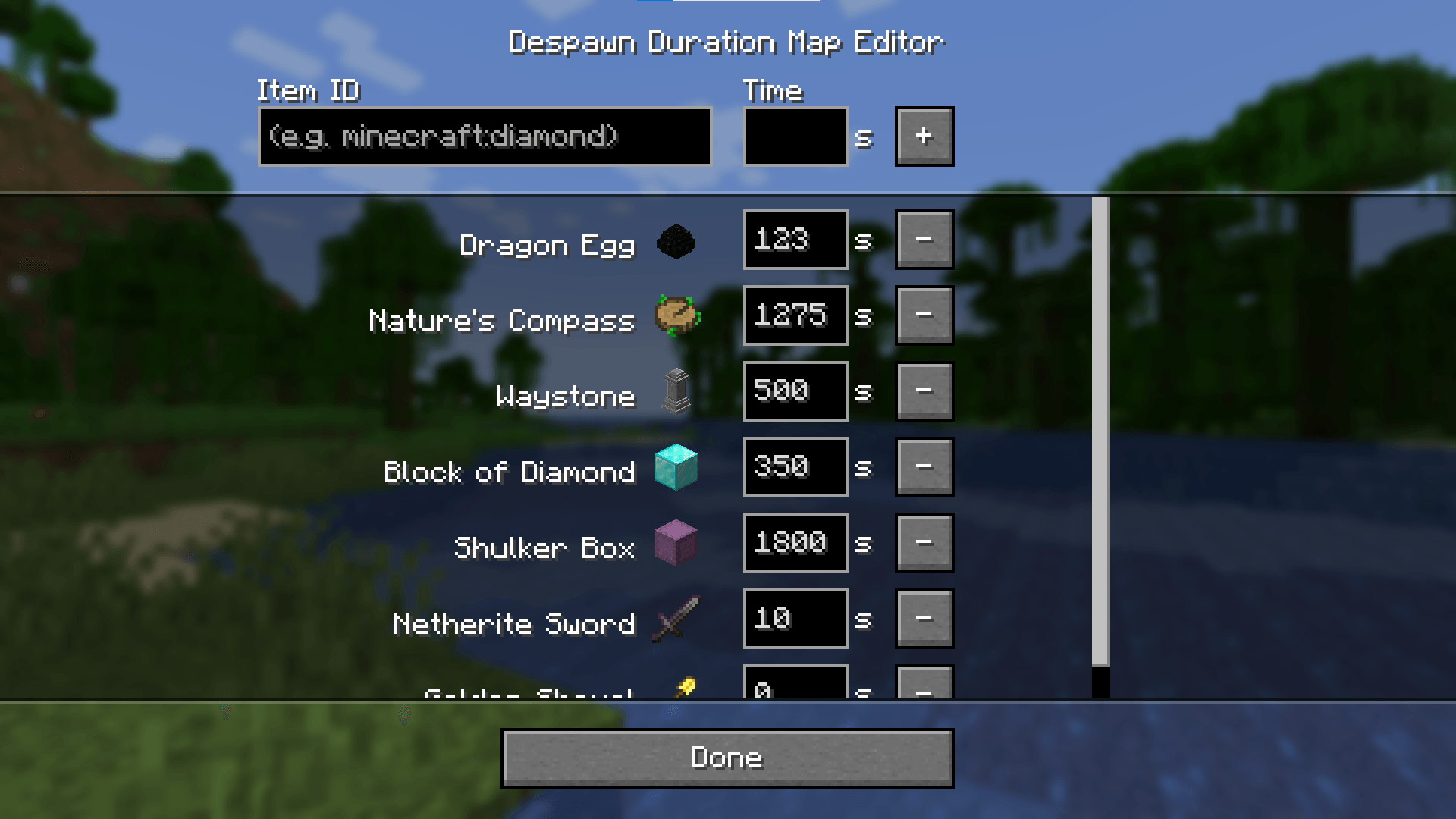 Custom Item Despawn Duration - Gallery - Minecraft Mods - CurseForge