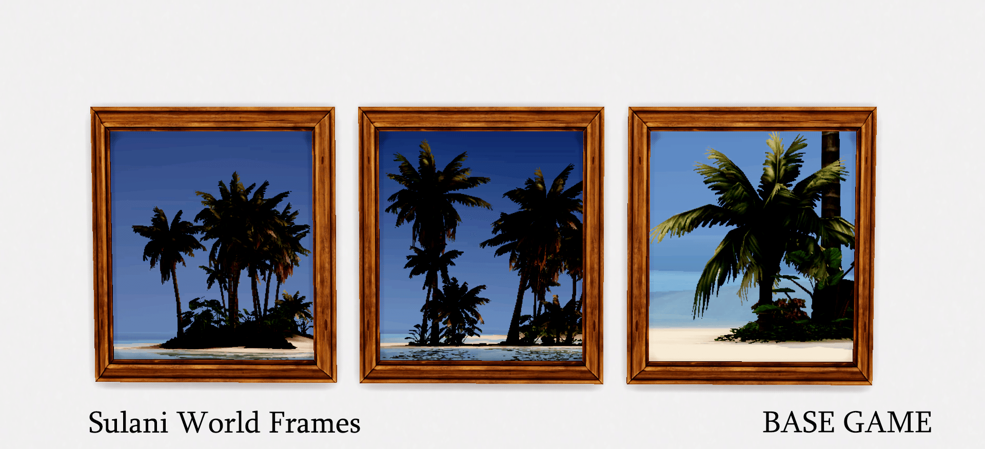 Sulani World Frames - [ Base Game Wall Art ] - Gallery - The Sims 4 ...