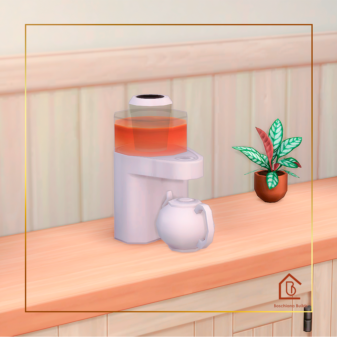 Tea Machine - Coffee Bar - Version 1 - Gallery - The Sims 4 Build / Buy ...