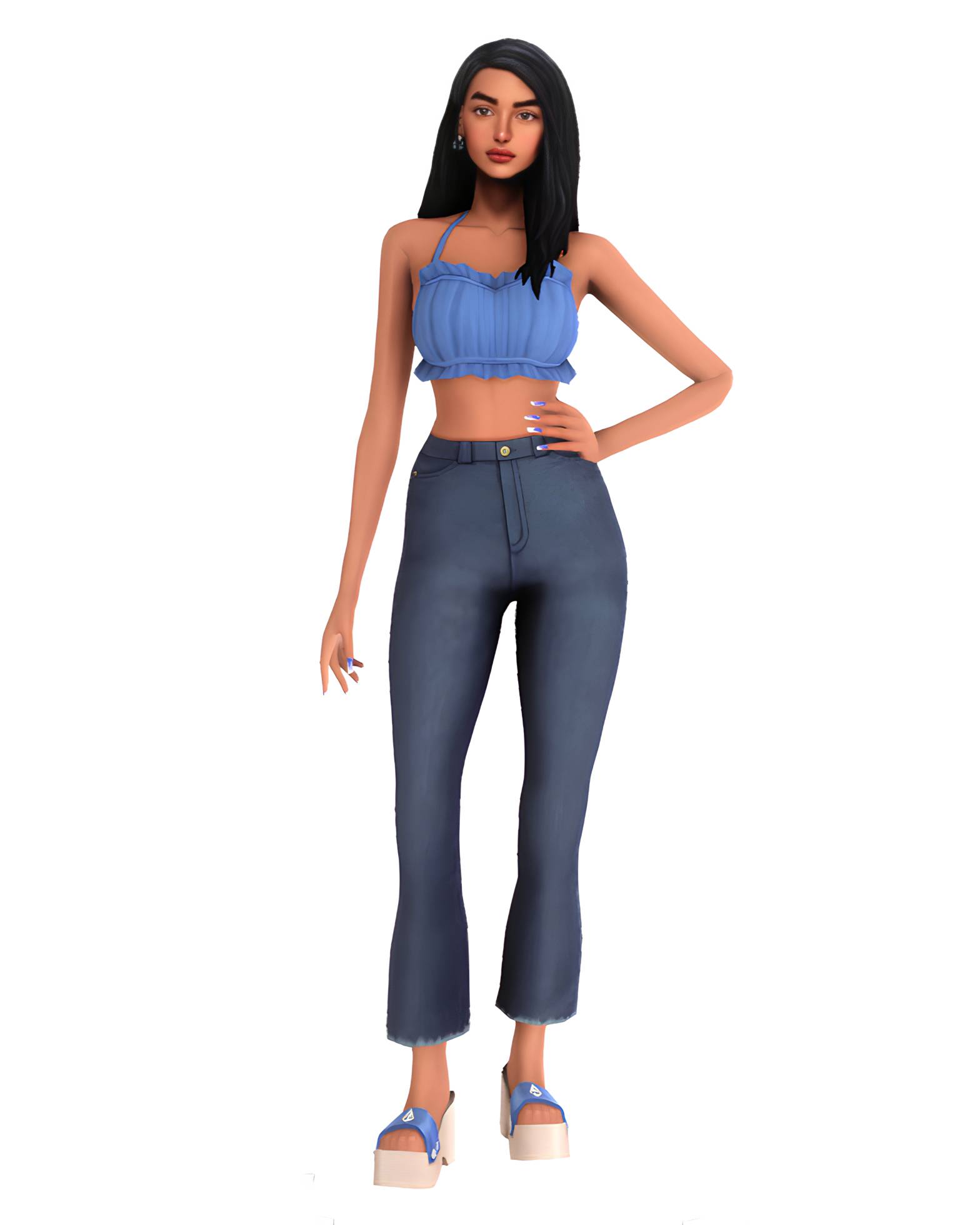 Eva Zaidi - Gallery - The Sims 4 Sims / Households - CurseForge