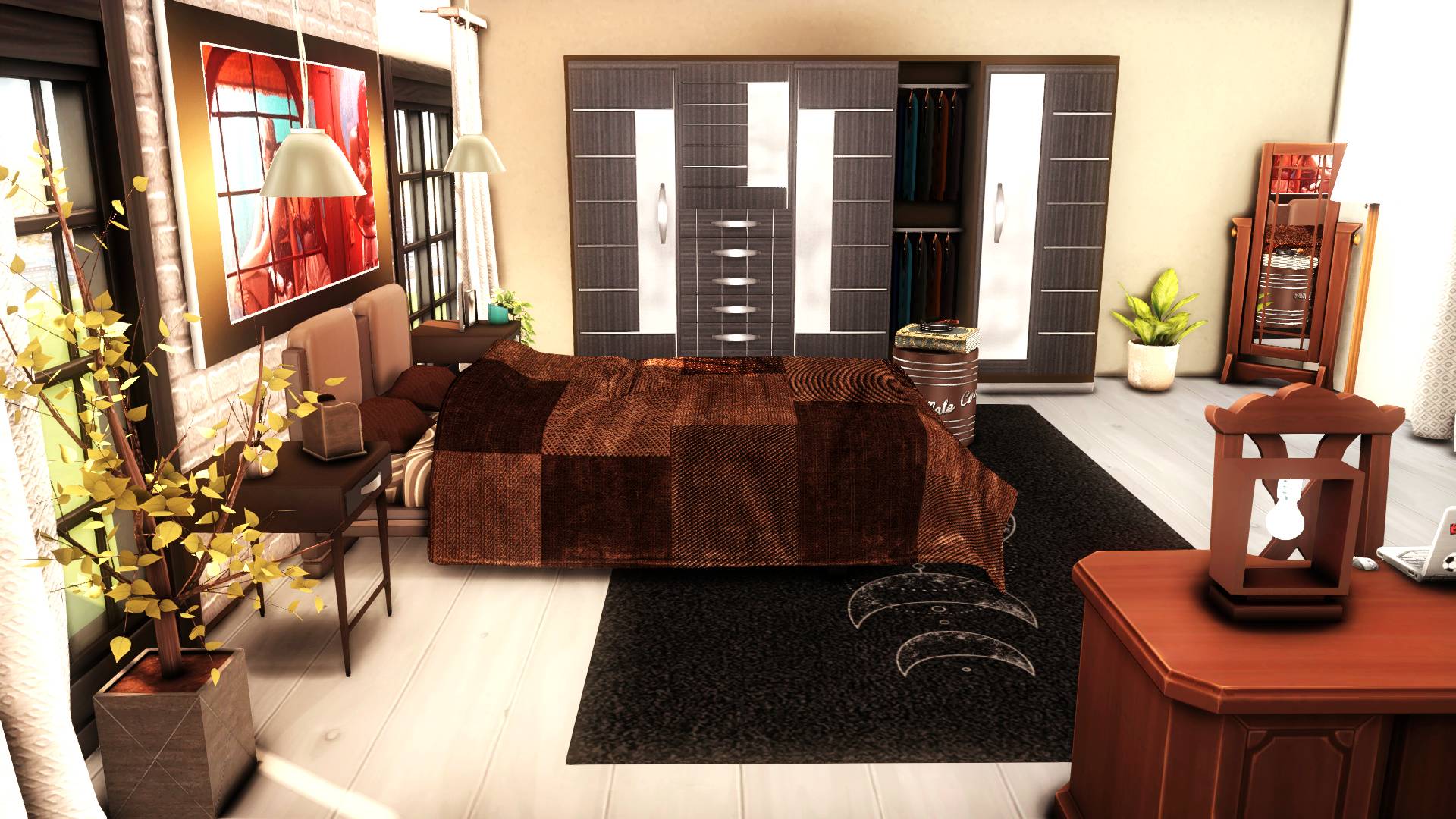 Sims 3 Master Bedroom Ideas 75 Beautiful Grey Bedroom With Carpet