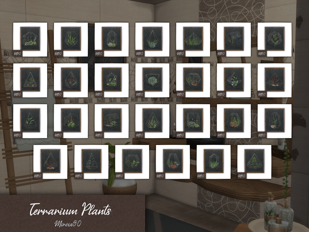 Terrarium Plants [Picture] - Gallery - The Sims 4 Build / Buy - CurseForge