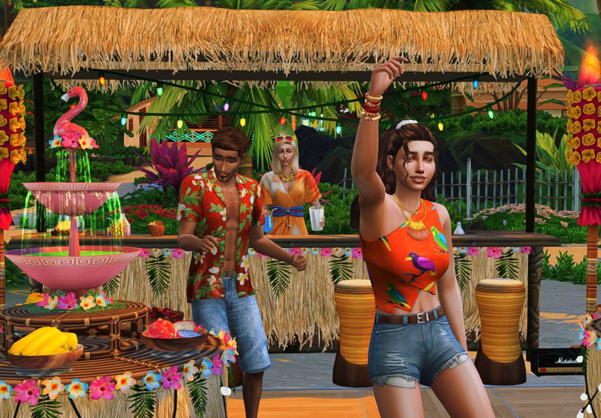 Hawaiian Style Party Set - The Sims 4 Mods - CurseForge