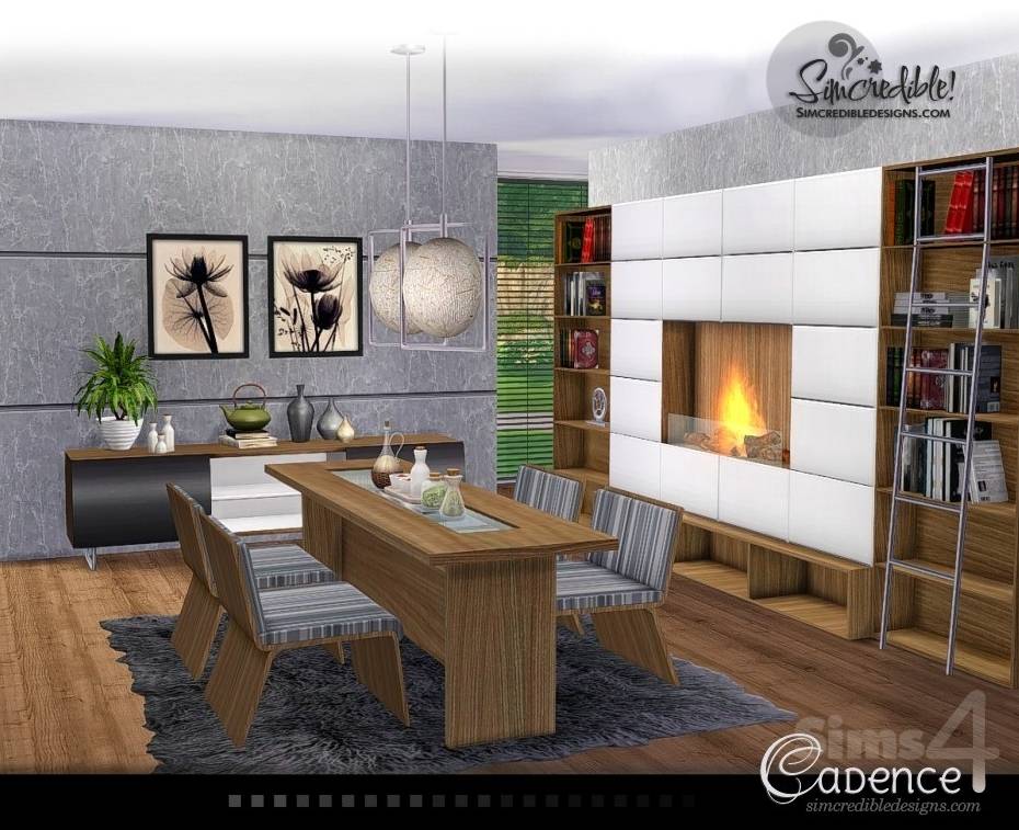 Cadence Dining Room 🥂 - Gallery - The Sims 4 Build / Buy - CurseForge