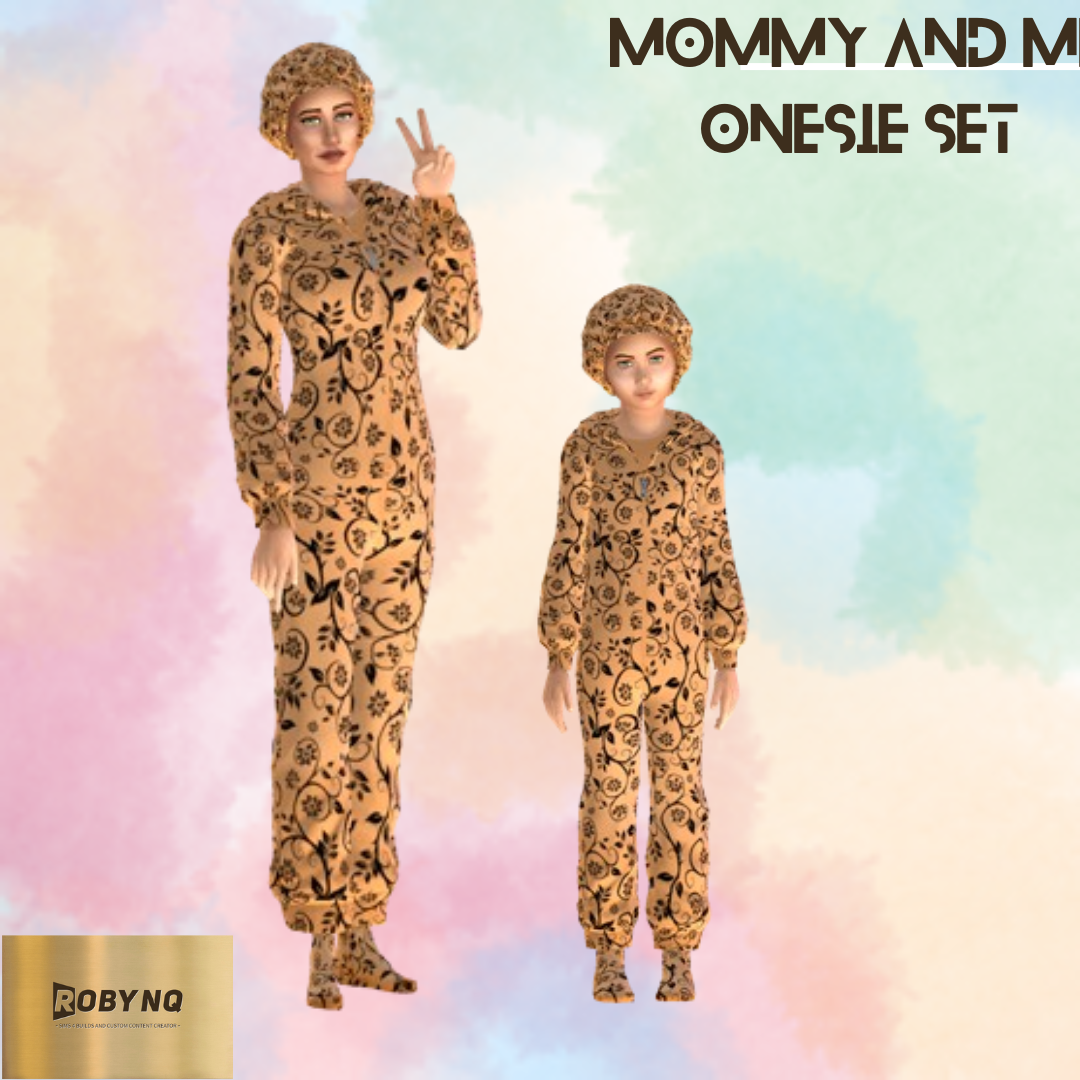 Mommy and Me Onesie set - Basegame compatible - Gallery - The Sims 4 ...