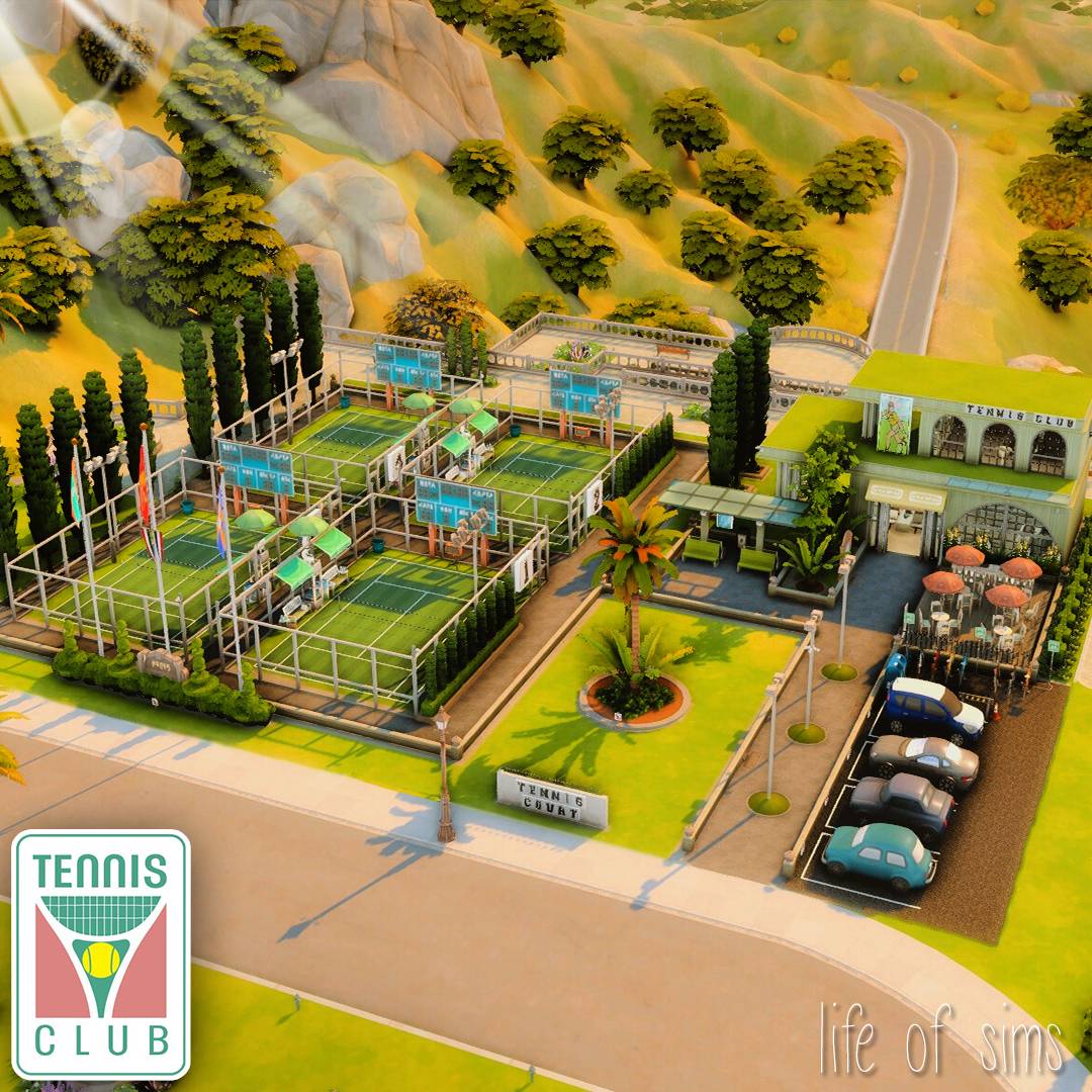 TENNIS ACADEMY - Gallery - The Sims 4 Rooms / Lots - CurseForge