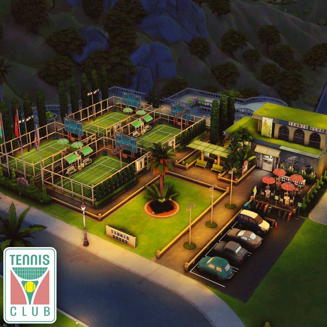 TENNIS ACADEMY - Gallery - The Sims 4 Rooms / Lots - CurseForge