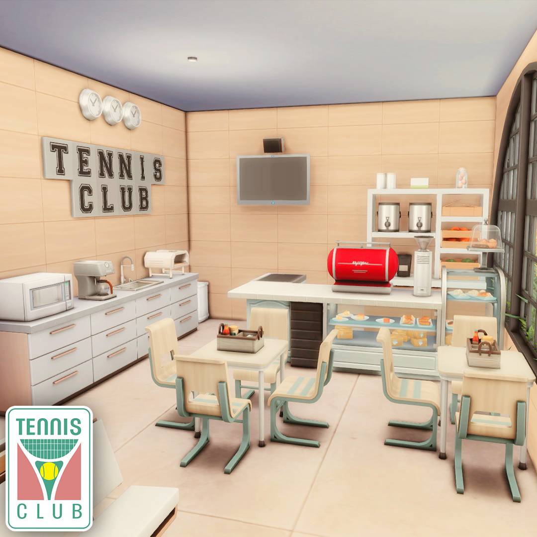 TENNIS ACADEMY - Gallery - The Sims 4 Rooms / Lots - CurseForge
