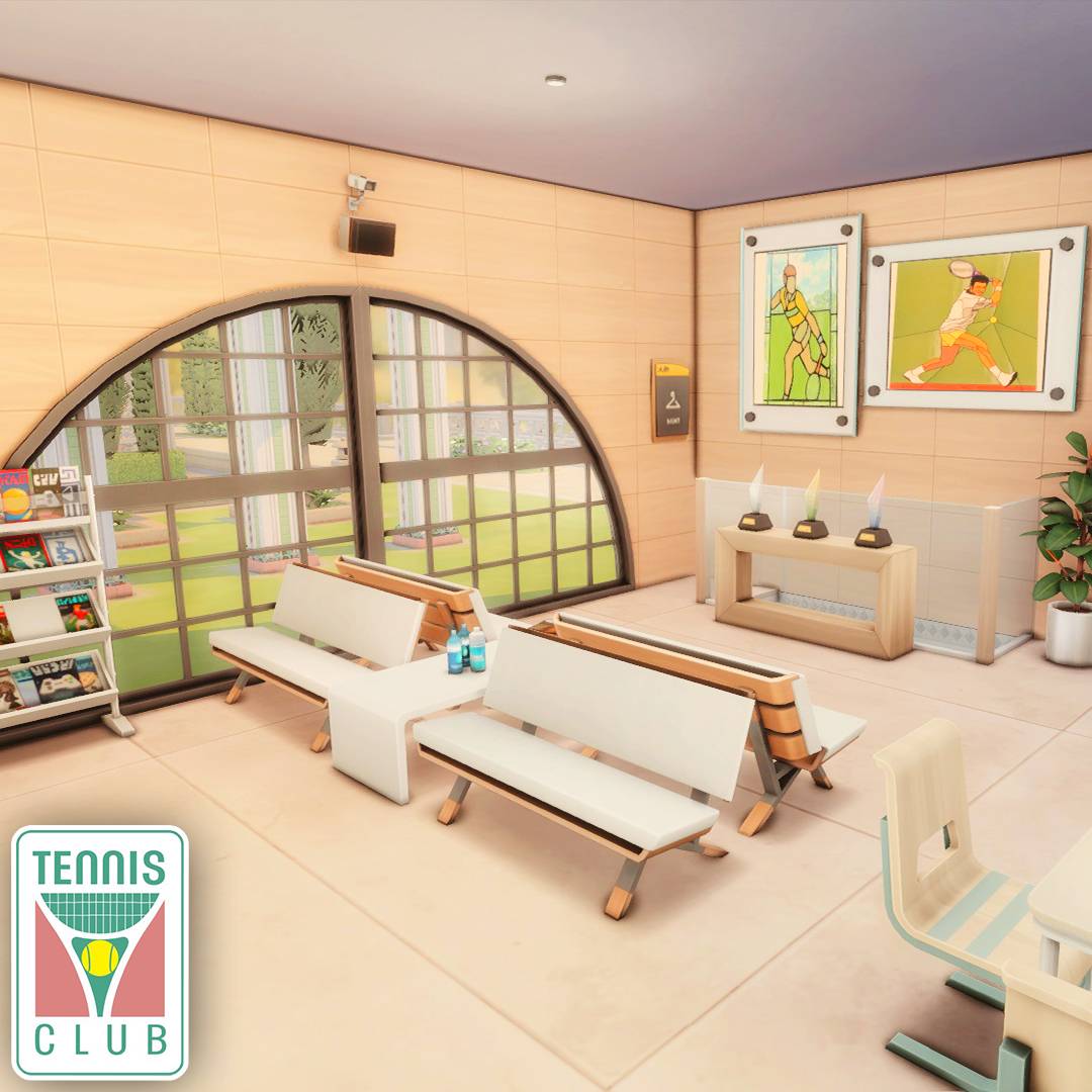 TENNIS ACADEMY - Gallery - The Sims 4 Rooms / Lots - CurseForge