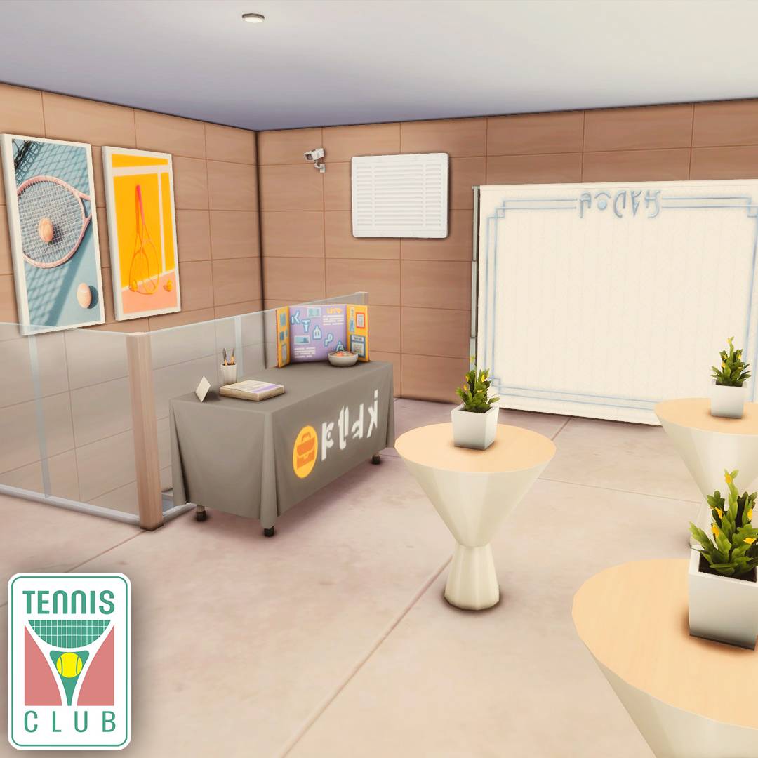 TENNIS ACADEMY - Gallery - The Sims 4 Rooms / Lots - CurseForge
