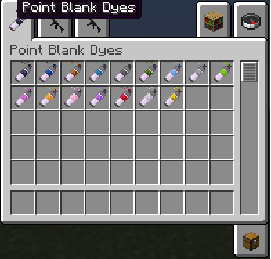 Point Blank Skin Dye Screenshots - Mods - Minecraft
