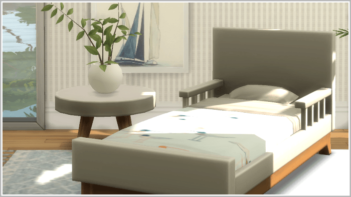 Atlantic Toddler Bed - Gallery - The Sims 4 Build / Buy - CurseForge