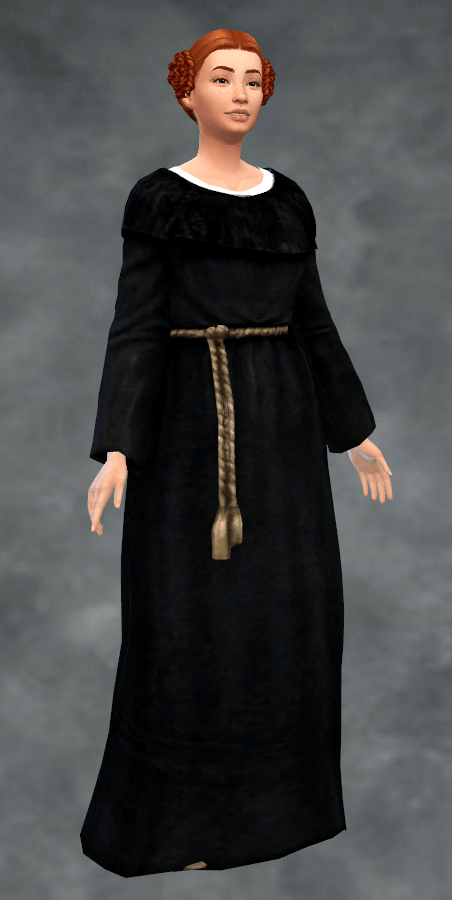 TSM Medieval Monk Robe for All Ages - Gallery - The Sims 4 Create a Sim ...