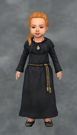 TSM Medieval Monk Robe for All Ages - Gallery - The Sims 4 Create a Sim ...