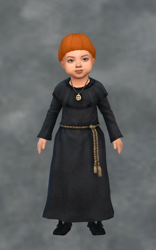 TSM Medieval Monk Robe for All Ages - Gallery - The Sims 4 Create a Sim ...