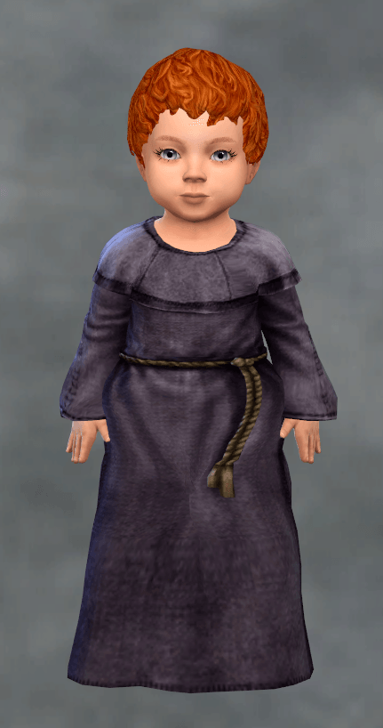 TSM Medieval Monk Robe for All Ages - Gallery - The Sims 4 Create a Sim ...