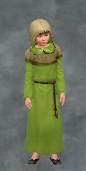 TSM Medieval Monk Robe with Hood for All Ages - Gallery - The Sims 4 ...
