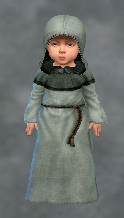TSM Medieval Monk Robe with Hood for All Ages - Gallery - The Sims 4 ...