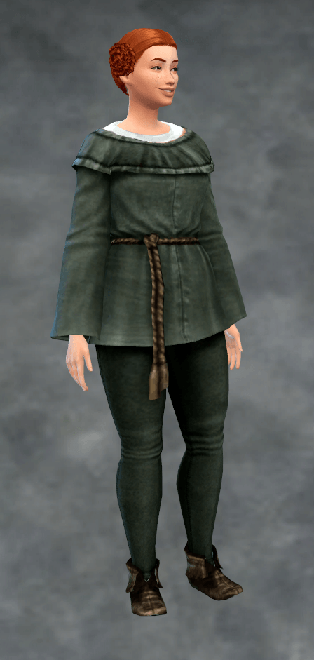 TSM Medieval Monk Outfit with Pants for All Ages - Gallery - The Sims 4 ...