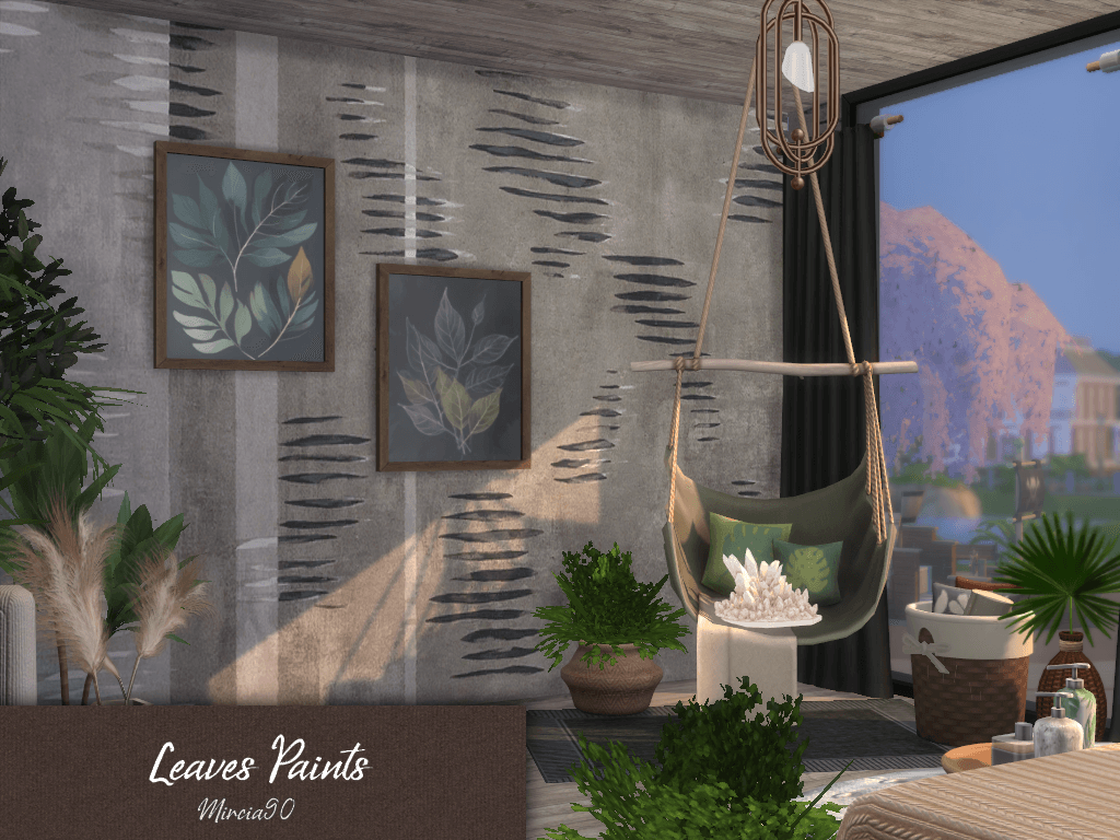 Leaves [Paintings] - Gallery - The Sims 4 Build / Buy - CurseForge