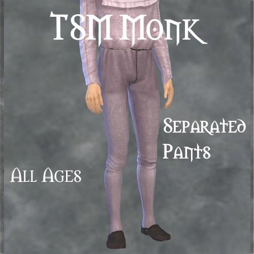 TSM Separated Medieval Monk Pants - Gallery - The Sims 4 Create a Sim ...