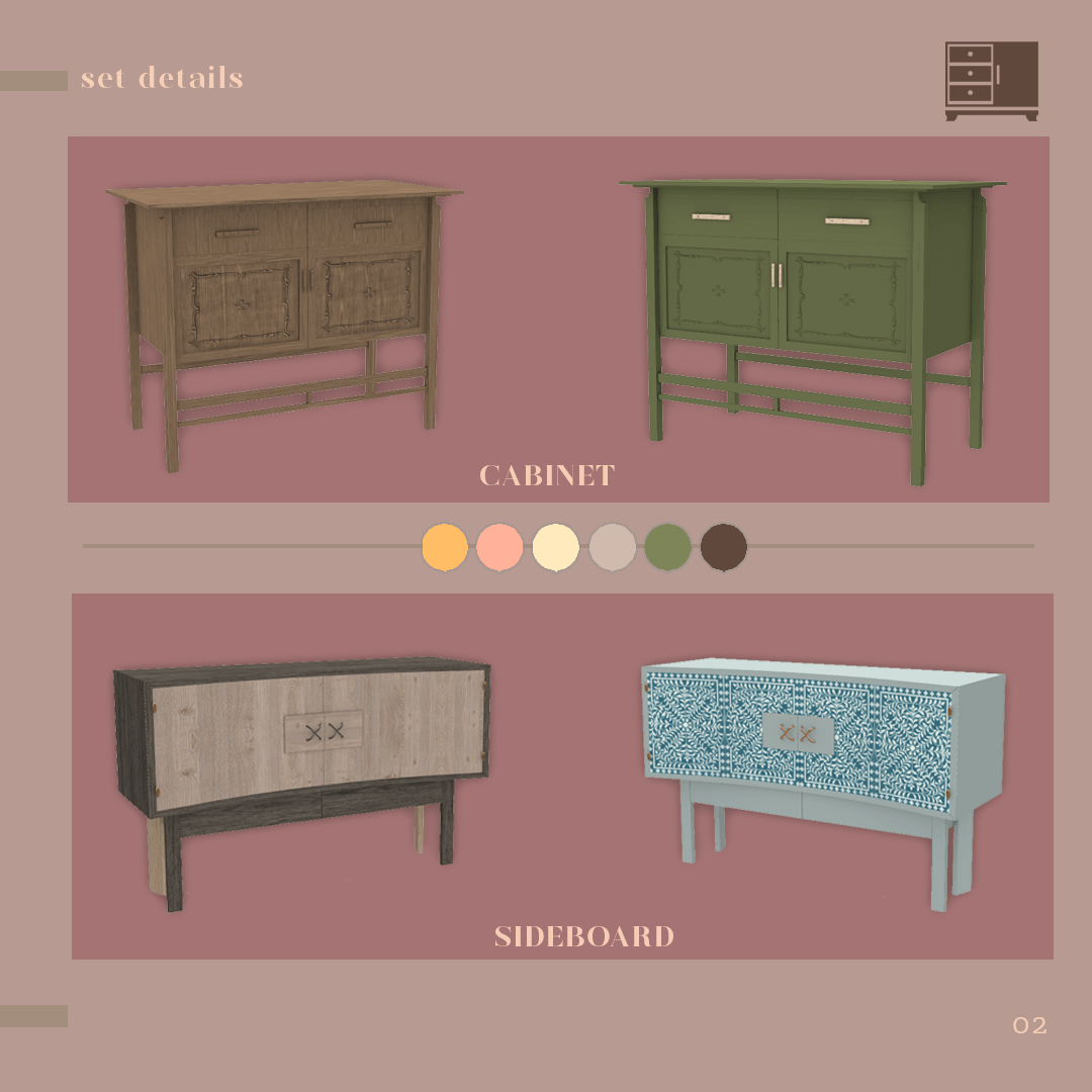 Hatton Set - The Sims 4 Build / Buy - CurseForge