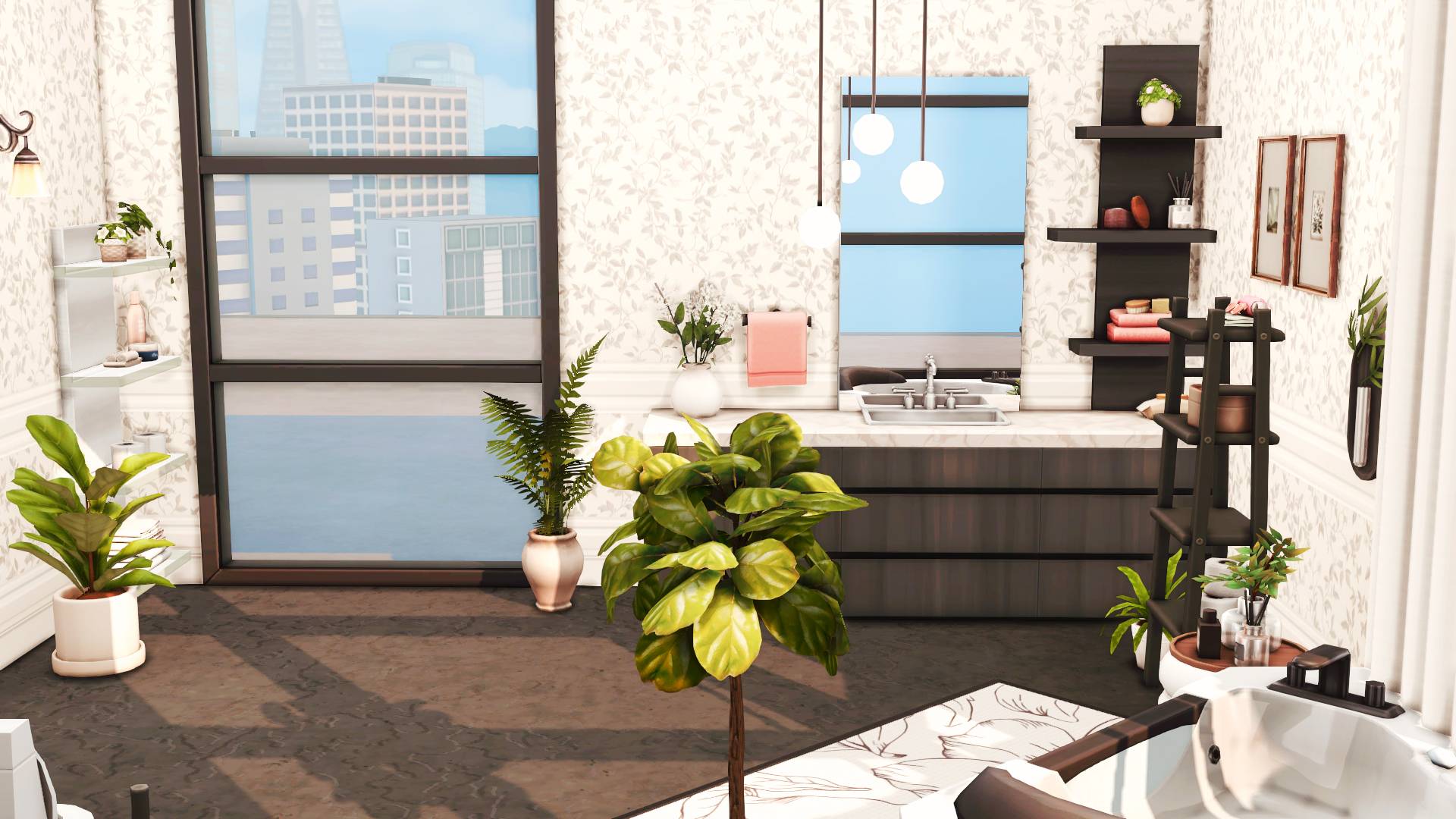 Natly Apartment Bathroom - Gallery - The Sims 4 Rooms / Lots - CurseForge