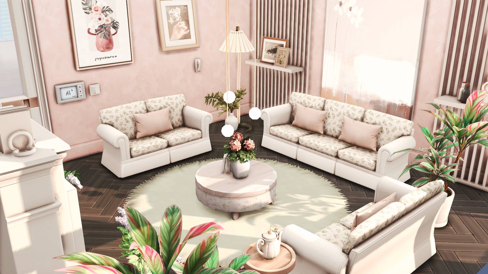 Natly Apartment Living Room - Gallery - The Sims 4 Rooms / Lots ...