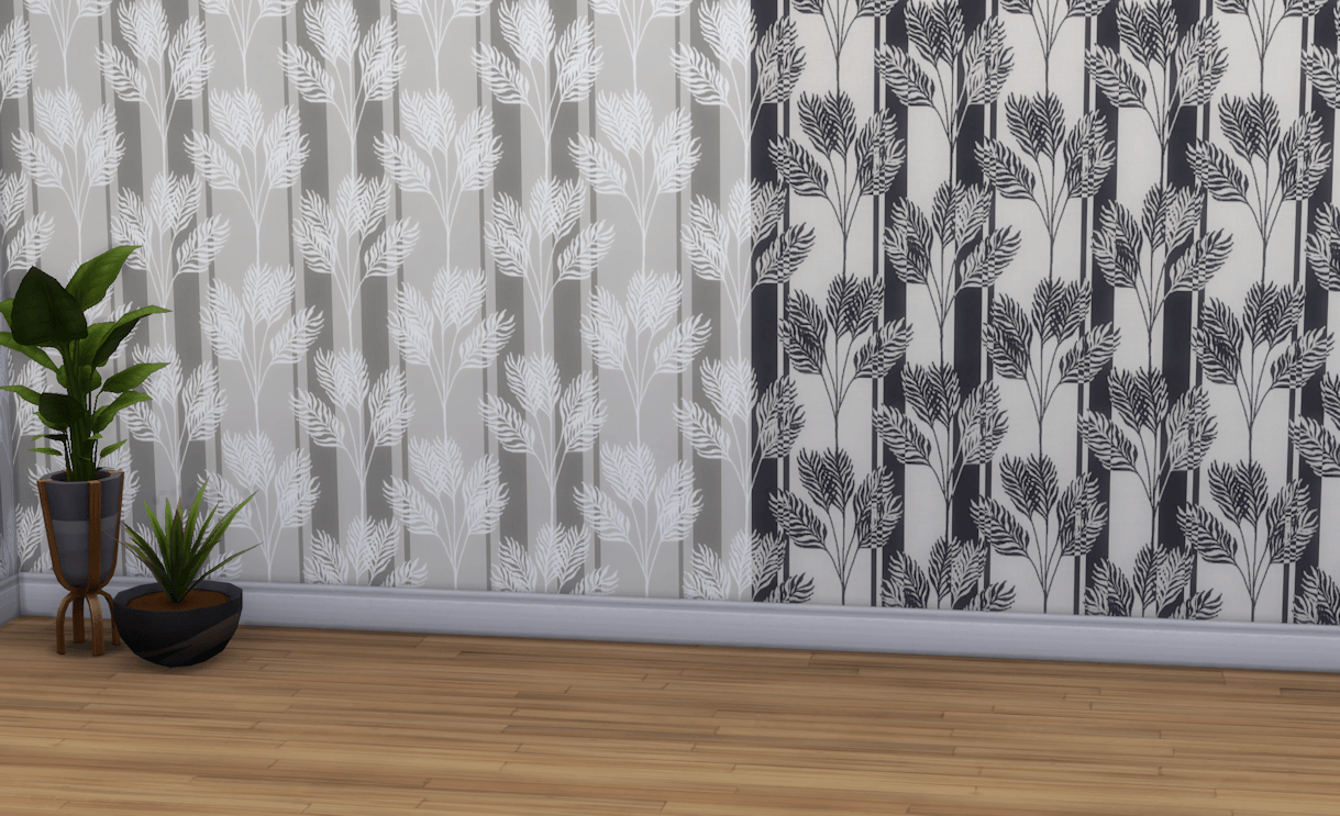 Bun's Leafy Wallpaper - The Sims 4 Build / Buy - CurseForge
