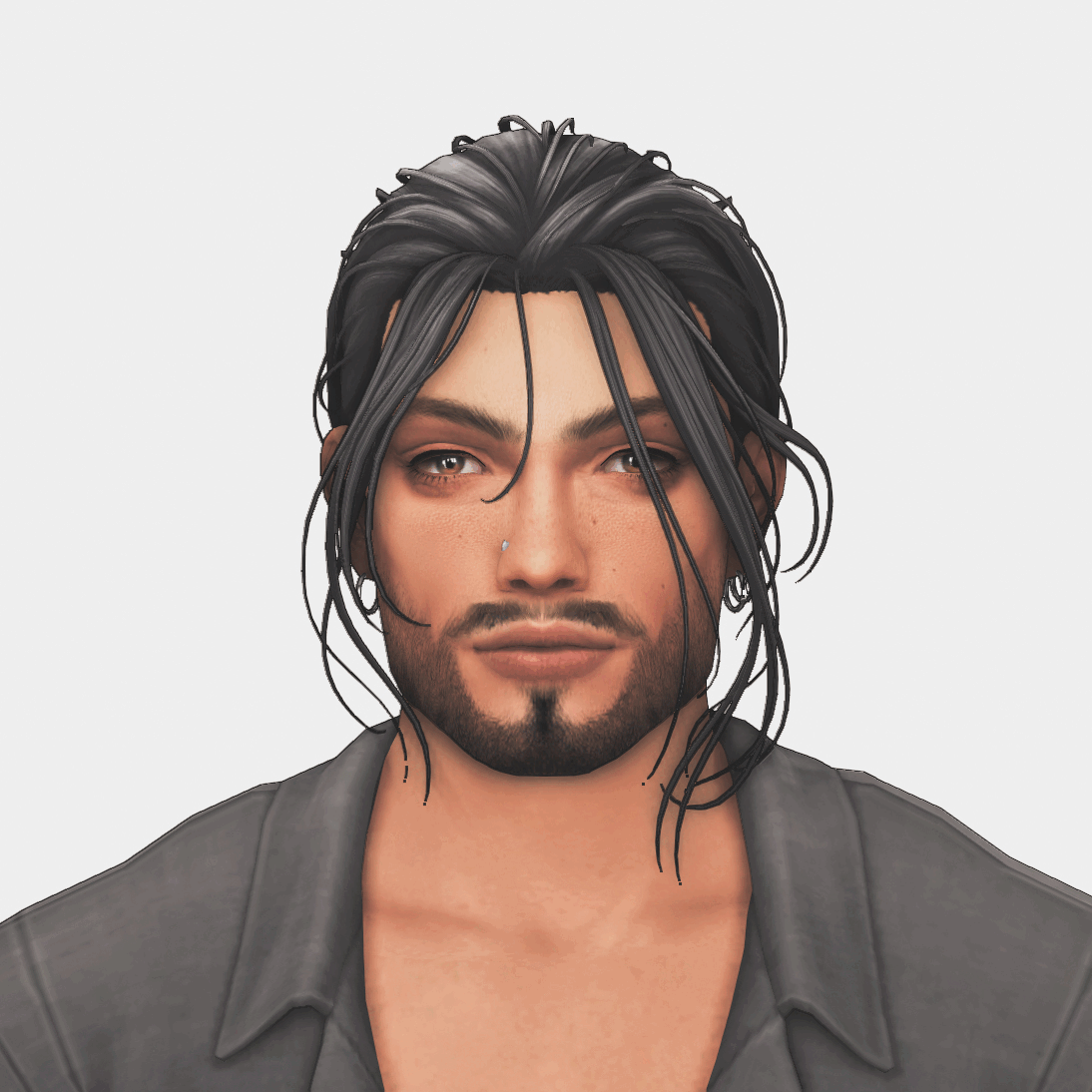 Theo Hair [JOSH JO_SE_OH] - The Sims 4 Create a Sim - CurseForge