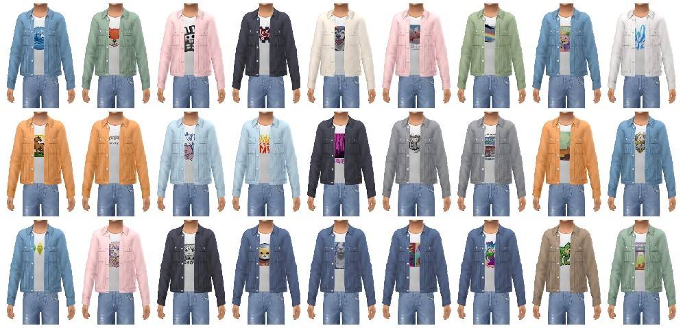 RUBEN - kids jacket - Gallery - The Sims 4 Create a Sim - CurseForge