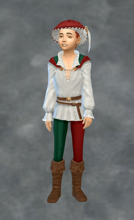 TSM Medieval Bard Cape Outfit - Gallery - The Sims 4 Create a Sim ...