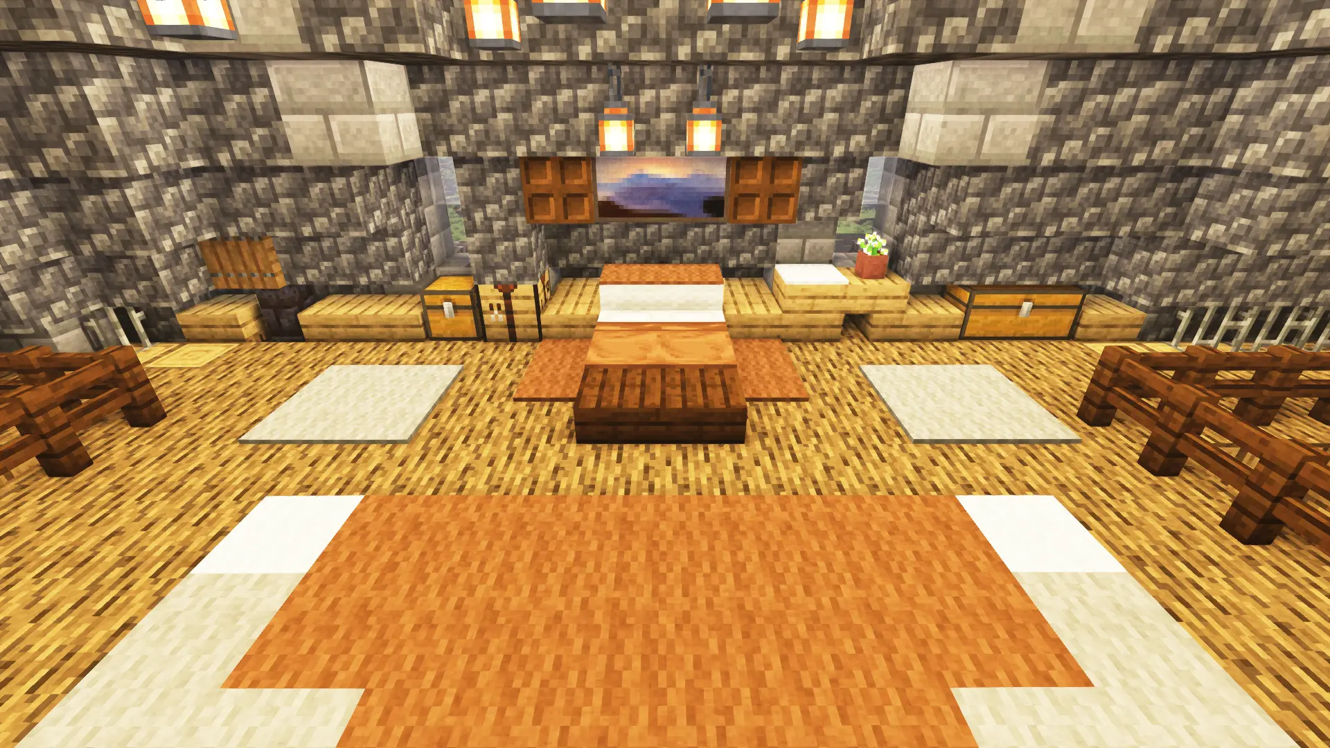 Large Wooden Spruce House With Balcony - Minecraft Worlds - CurseForge