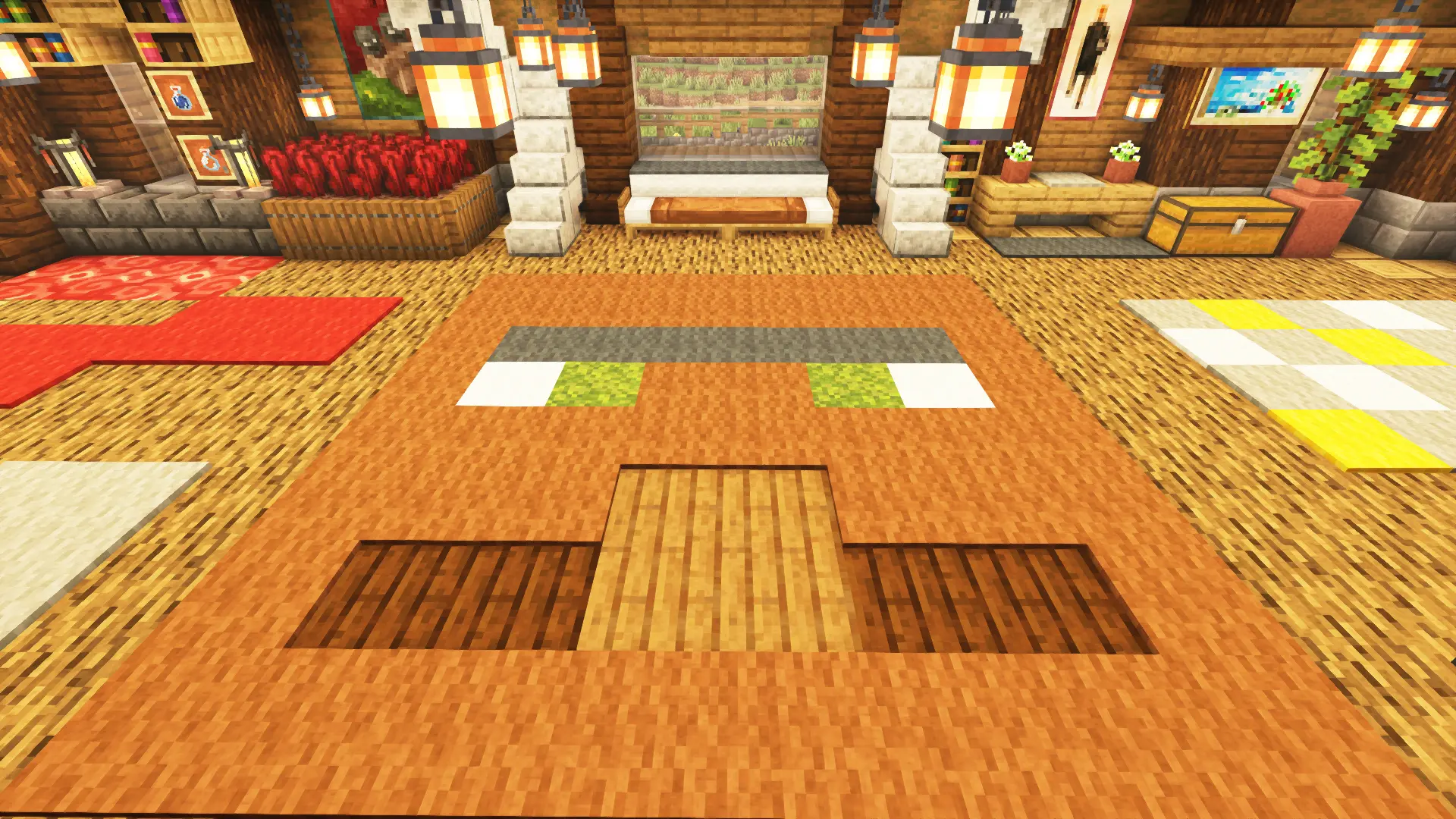 Large Wooden Spruce House With Balcony - Minecraft Worlds - CurseForge