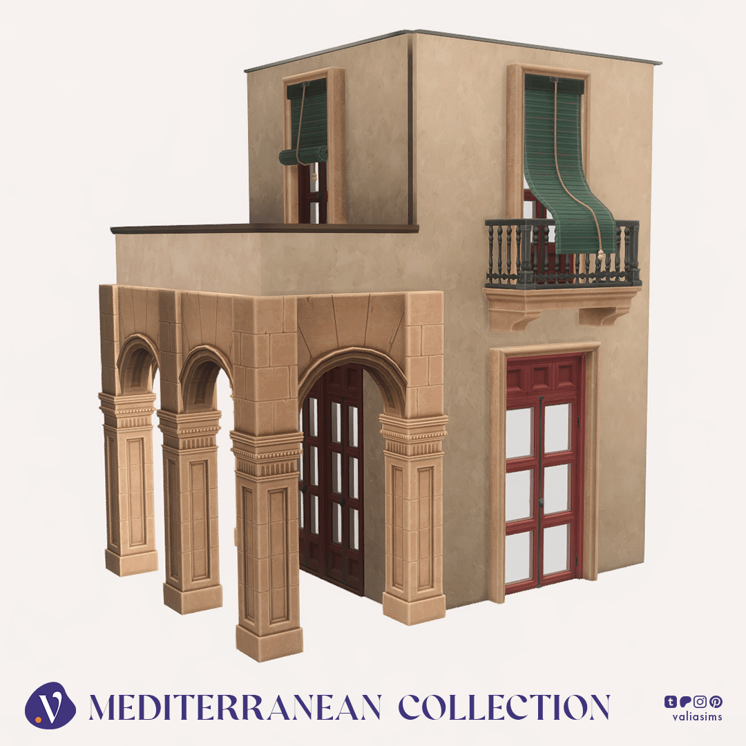 Mediterranean Build Collection - Gallery - The Sims 4 Build / Buy ...