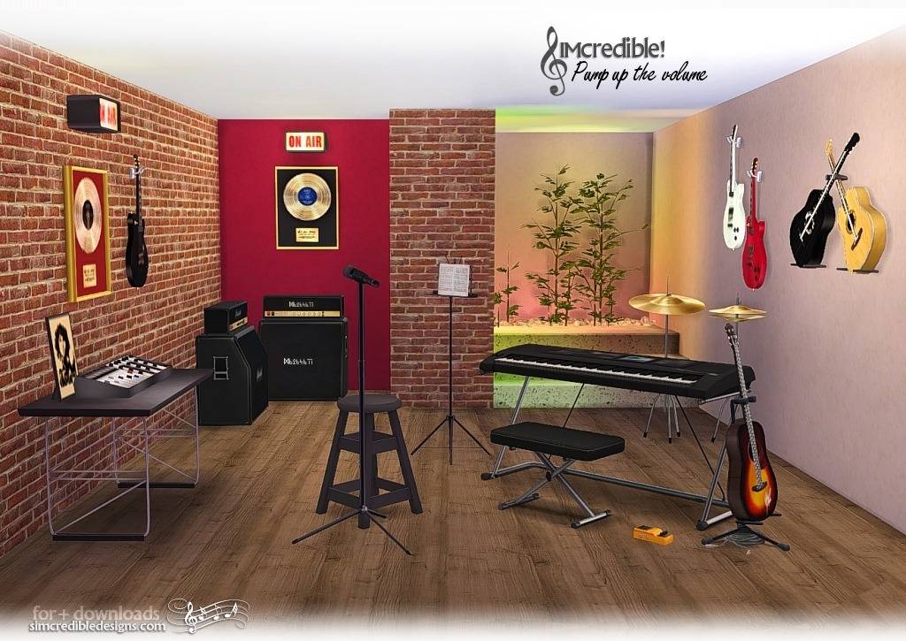 Pump up the volume 🎸 - Gallery - The Sims 4 Build / Buy - CurseForge