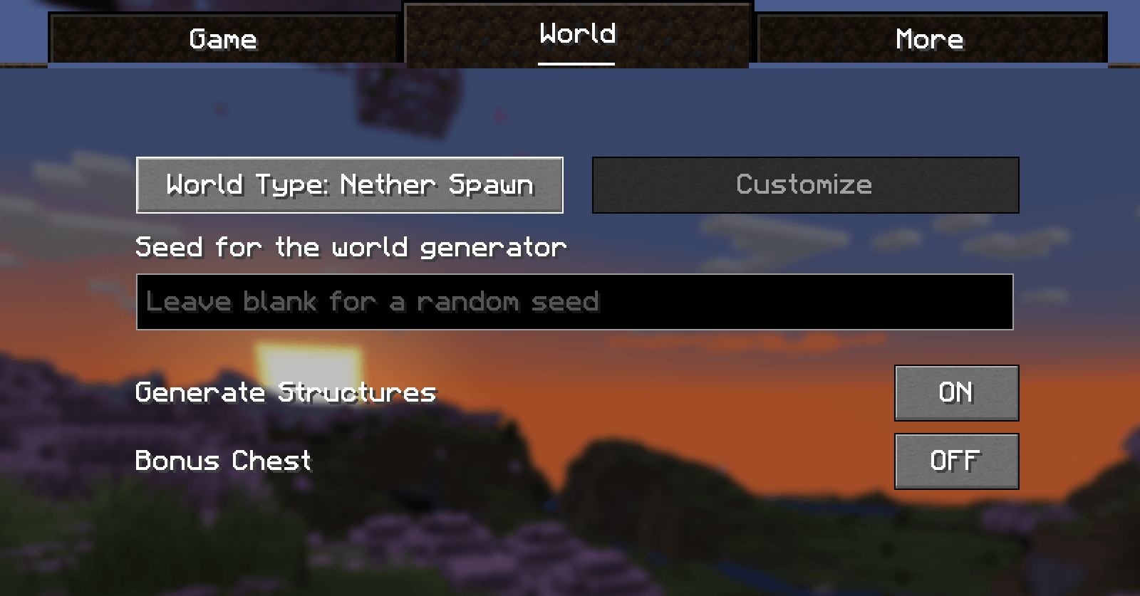 Nether Spawn - Gallery - Minecraft Data Packs - CurseForge