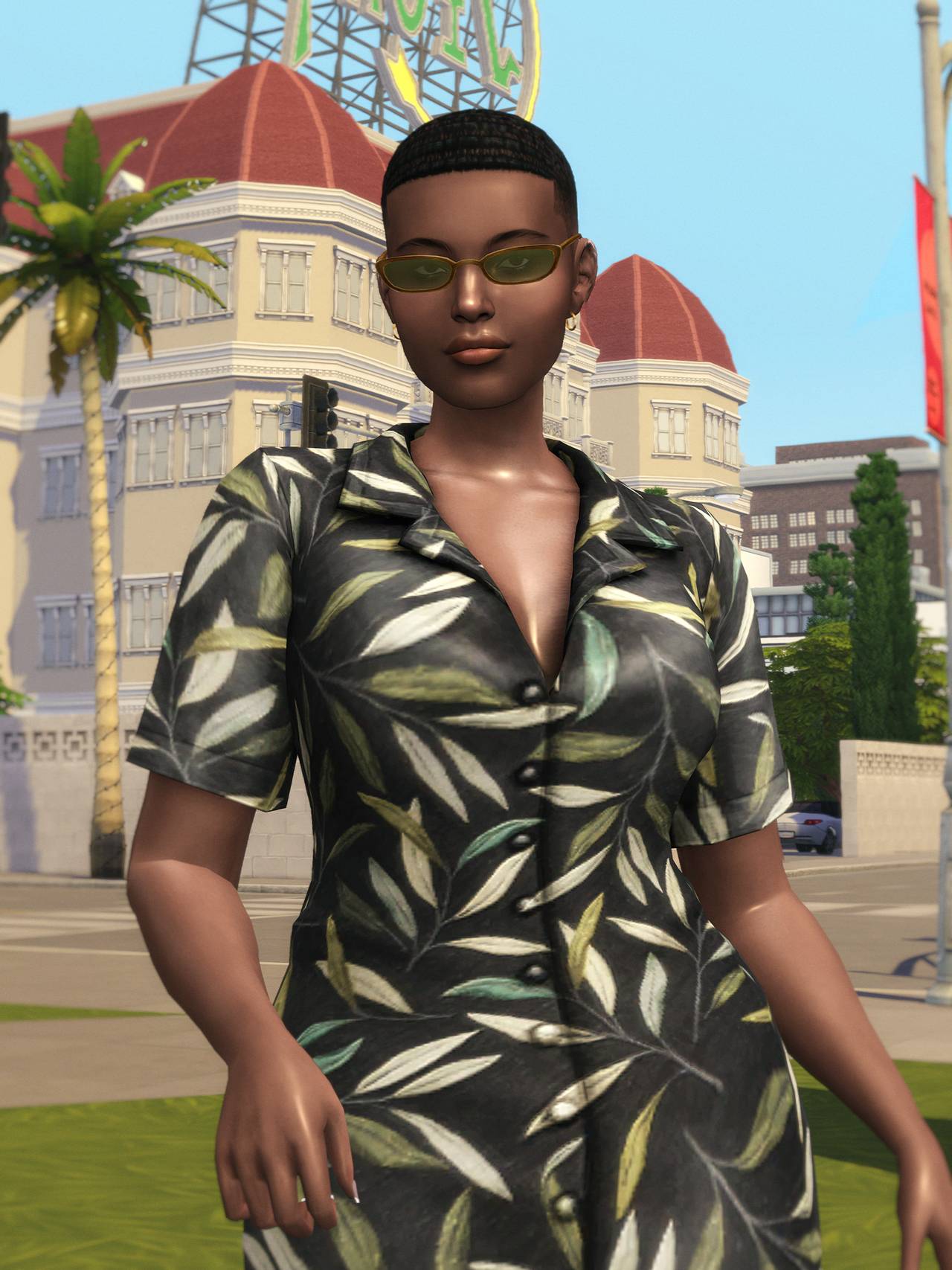 Urban City V - Dusty Shirt Dress - The Sims 4 Create a Sim - CurseForge