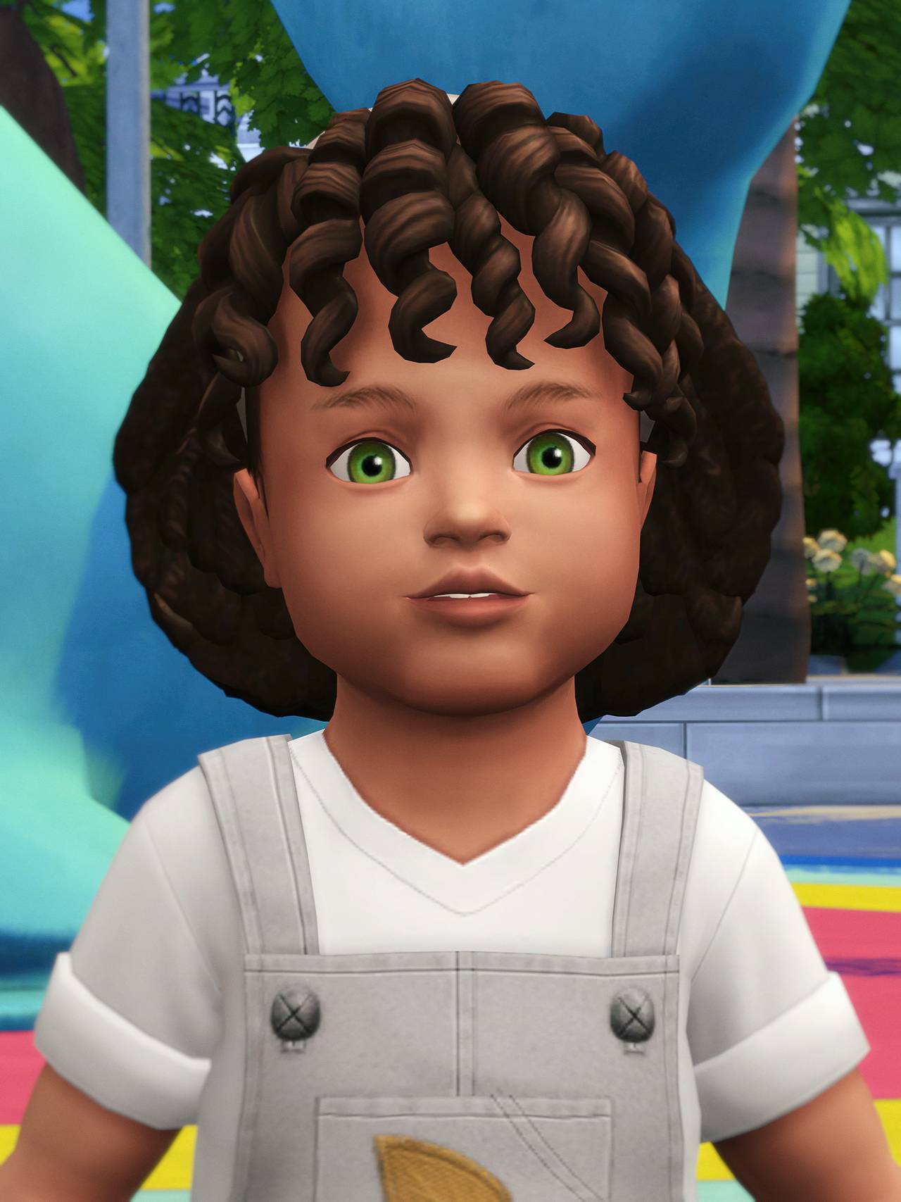 Urban City V - Nyala Hair [Child - Toddler] - The Sims 4 Create a Sim ...