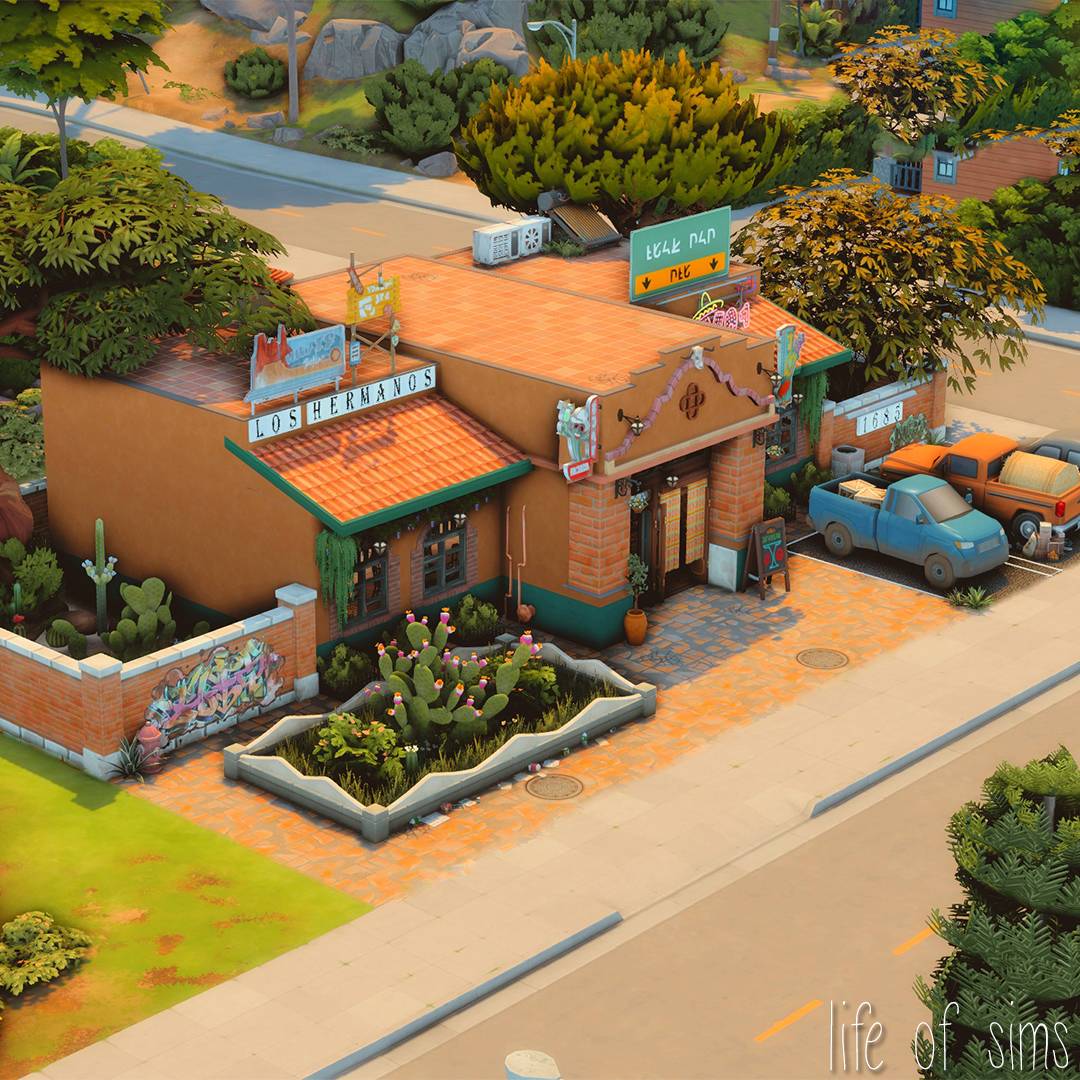 Los Hermanos Bar - Gallery - The Sims 4 Rooms / Lots - CurseForge