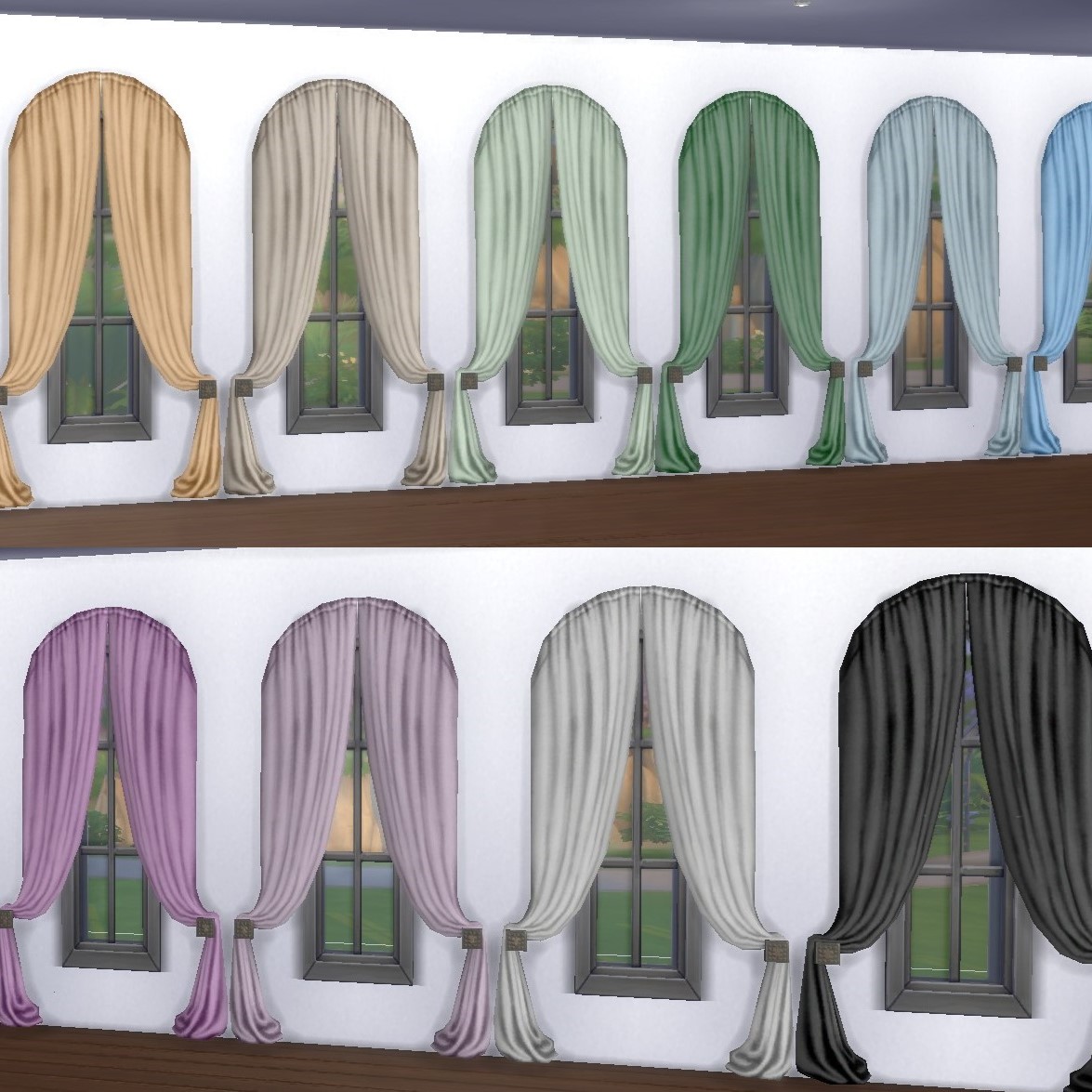 Droopy Drapes Recolor - Gallery - The Sims 4 Build / Buy - CurseForge