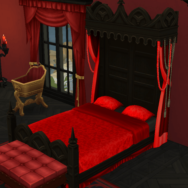 extra swatches for the vampire bed - Gallery - The Sims 4 Build / Buy ...